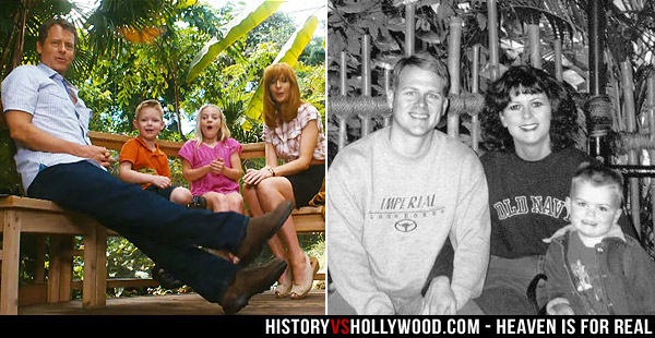 Heaven is for Real True Story vs Movie - Real Colton Burpo, Todd Burpo