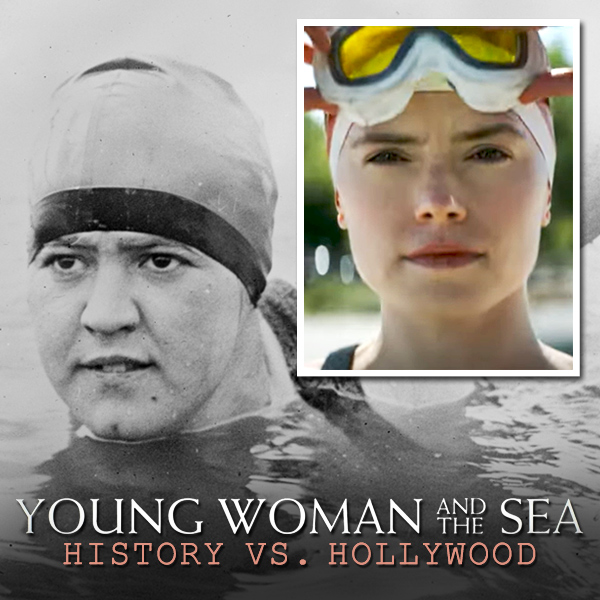 Gertrude Ederle Swimming The English Channel